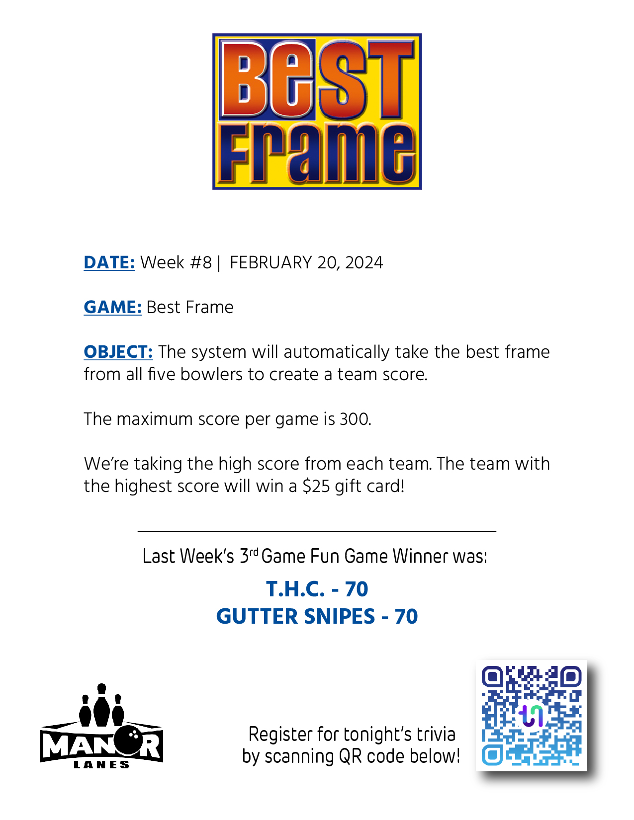 Parties | Manor Lanes